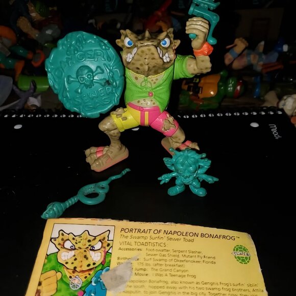 Teenage Mutant Ninja Turtles | Toys | Napoleon Bonafrog Tmnt Teenage ...